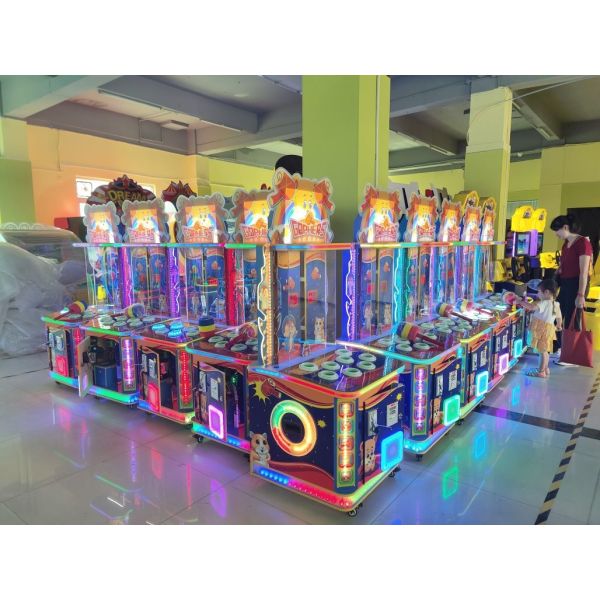 Quality PlayFun Kids Coin Operated Redemption Arcade Game Small Hammer Hitting Beating for sale