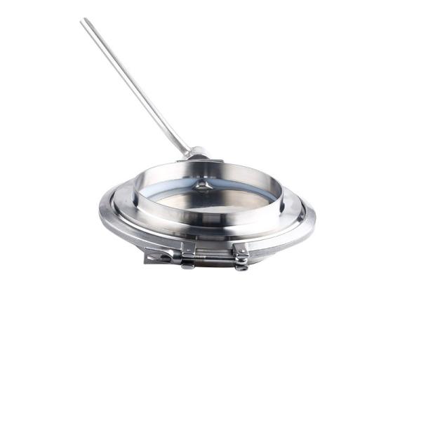 Quality Equal Stainless Steel 304 Sanitary Powder Valve Butterfly Valve for sale