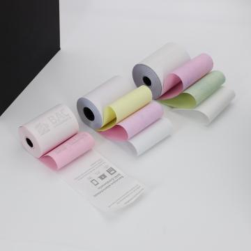 Quality 100% Wood Pulp Computer Printing Invoice 2 Ply Carbonless Paper In Sheet For for sale