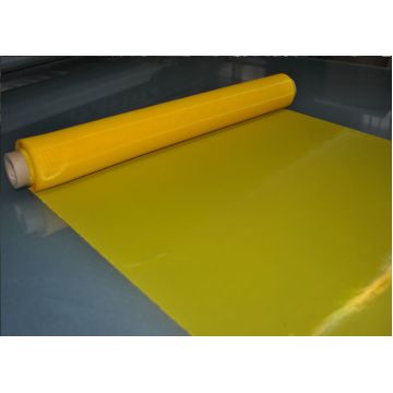 Quality FDA Certificate Polyester Screen Printing Mesh With White And Yellow for sale