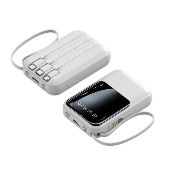 Quality Mini Power Bank 5V2A Phone Charger with 10000mah Capacity and Ultra Thin Design for sale