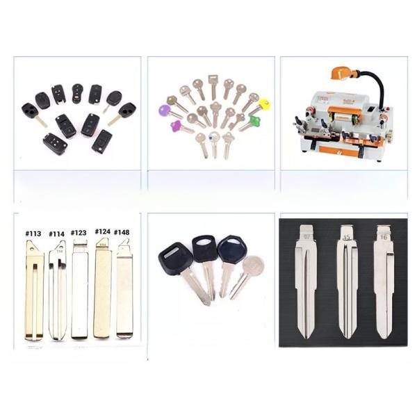 Quality Car Key Fob Compatible Magnetic Metal Door Key Plastic Blank Keys with for sale