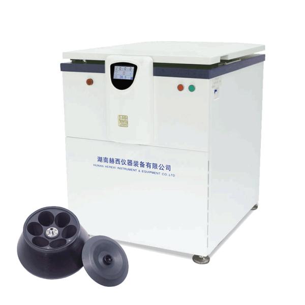 Quality ISO Medical Centrifuge Machine 6000rpm low speed large capacity refrigerated centrifuge for sale
