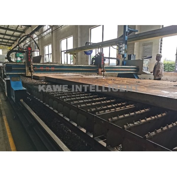 Quality Thick Steel Plate CNC Flame Cutting Machine 6-100mm Thickness for sale