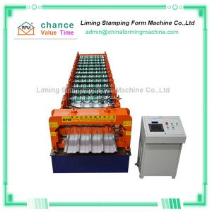 Quality Automatic Color Steel Roll Forming Machine IBR Profile Roofing Tile Making for sale