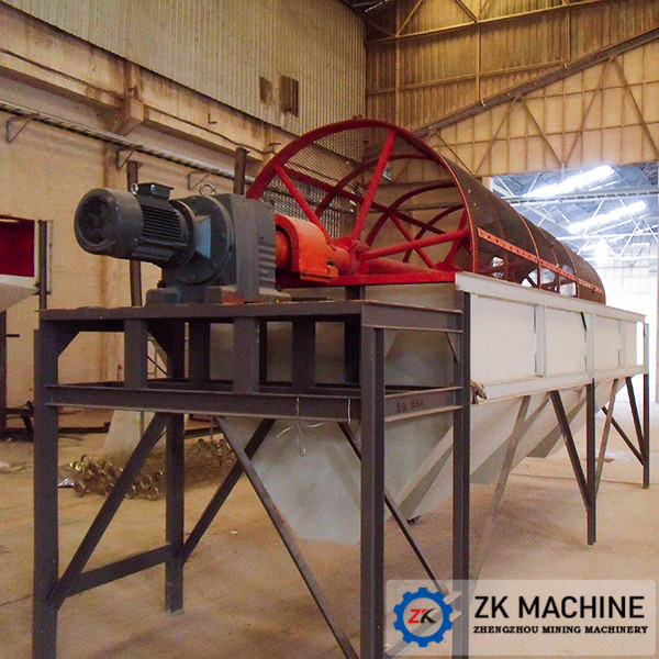 Quality Circular Sand Lightweight Rotary Trommel Screen for sale