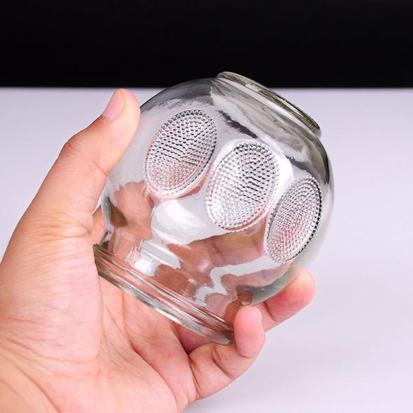 Quality 12pcs Massage Suction Cups , Fire Oem Glass Cupping Therapy Set for sale