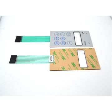 Quality Embossed Tactile Waterproof Membrane Switch With Protection Film On Overlay for sale