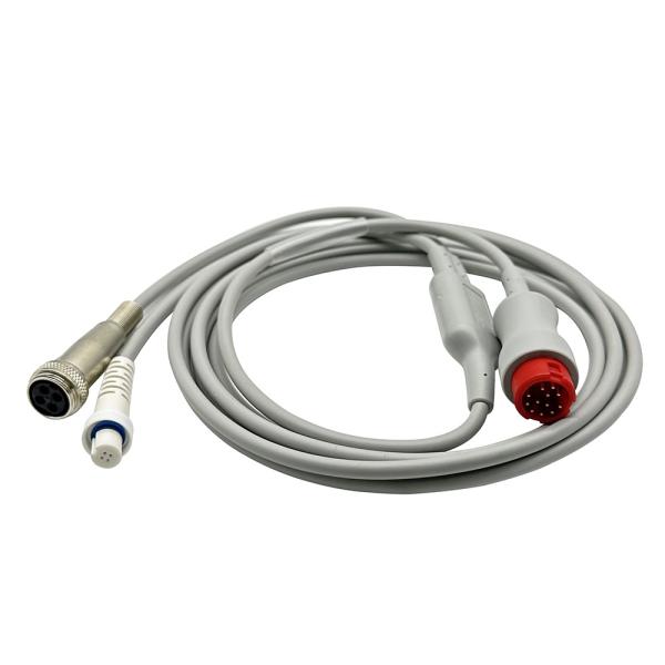 Quality Mindray Cardiac Output Y Cable CO Cable 12 Pin Connector 0010-30-42743 for sale