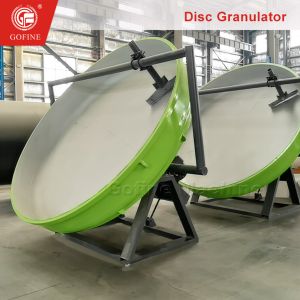 Quality Convenient Operation Disc Organic Fertilizer Granulator 22kw Power Low Energy for sale