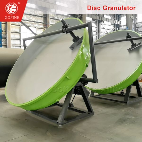 Quality Convenient Operation Disc Organic Fertilizer Granulator 22kw Power Low Energy Consumption for sale