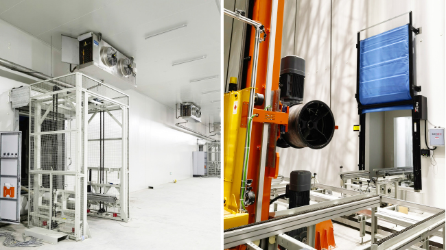 Cold Storage Warehouse Pallet Stacker Crane ASRS Logistics Center Automatic Storage And Retrieval System