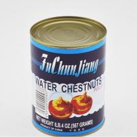 Quality Sweet 425g 567g Canned Fruits Vegetables Water Chestnut In Syrup for sale
