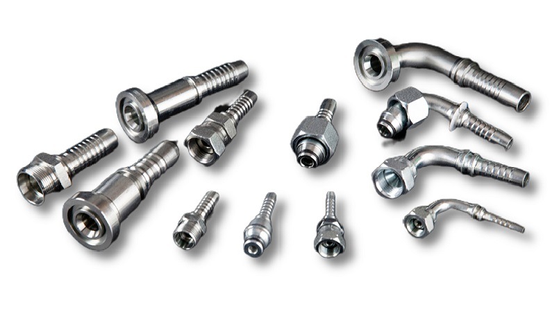 Hydraulic Tube Fitting Metric Female Flat Seal Swivel Nut