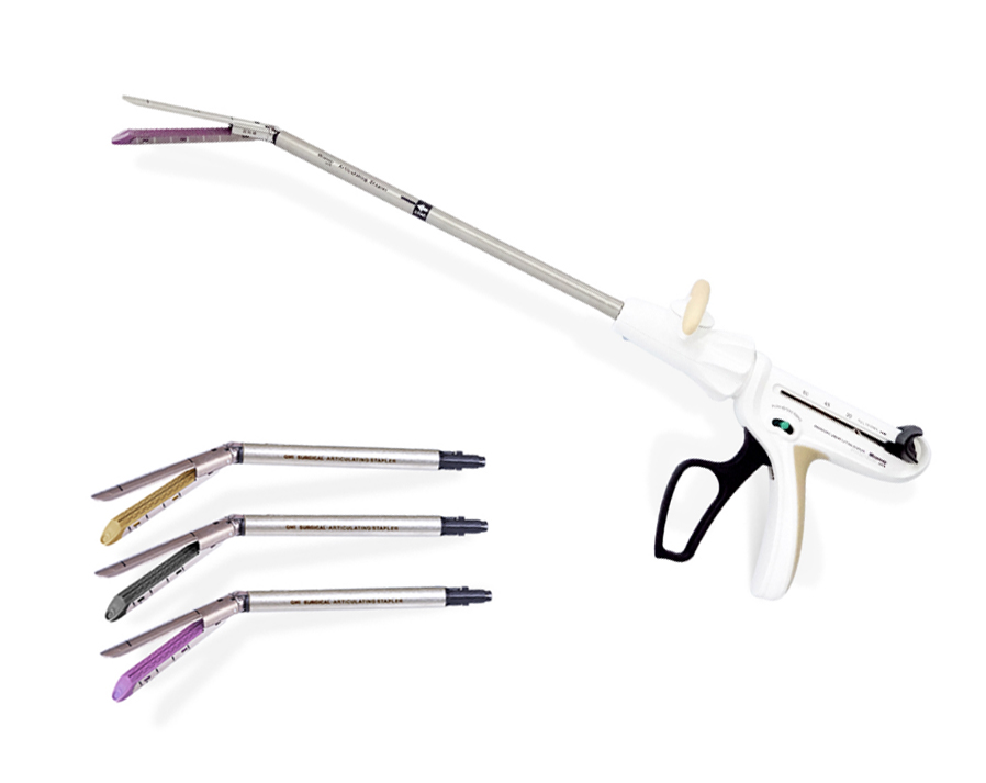 Endoscopic linear cutting stapler 