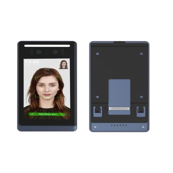 Quality 5 Inch Facial Recognition Attendance System , Office 1.5m Non Contact Access for sale