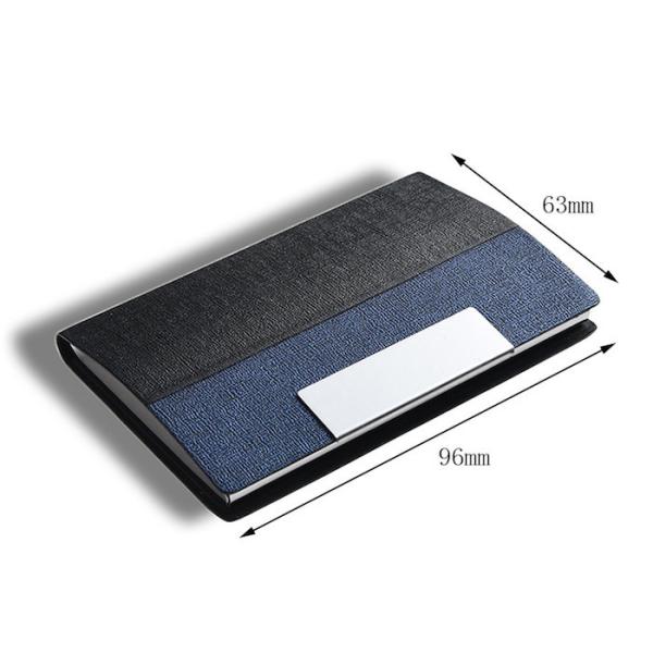 Quality Luxury Polyester Oxford Aluminium Card Wallets Dual Colored for sale