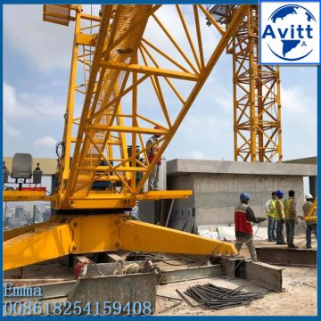 Quality QD1515 3 Tons Derrick Crane for Lifting Materials With Luffing Mechanism for sale