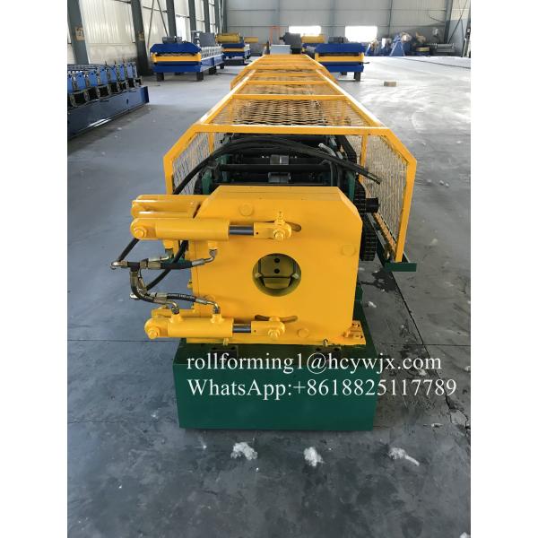 Quality HC100 Round Water Pipe Down Pipe Roll Forming Machine with Tube Bending for sale
