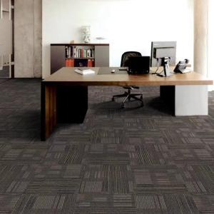 Quality Office Carpet Tiles 50x50 Rectangle Shape Medium Pile Commercial Tile Carpet for sale