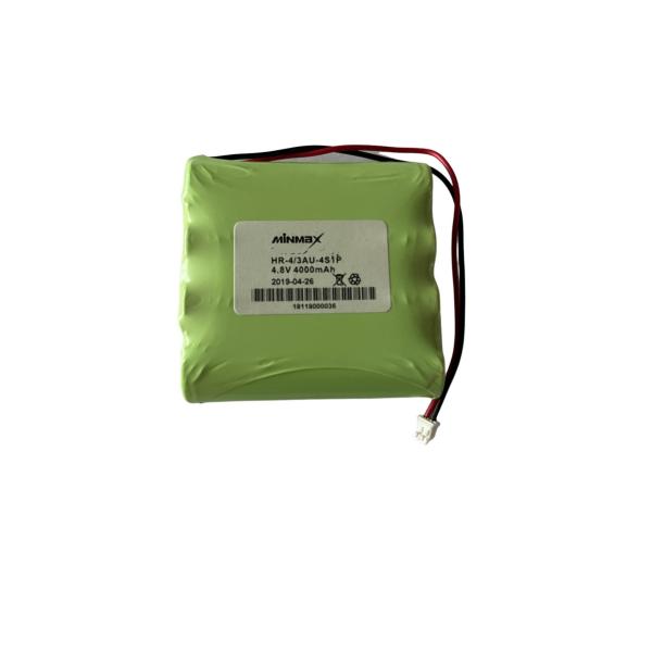 Quality High Temperature Ni-Mh Battery Pack 4.8V 4000mAh Charge & Discharge Temperature -20℃~+70℃ for sale