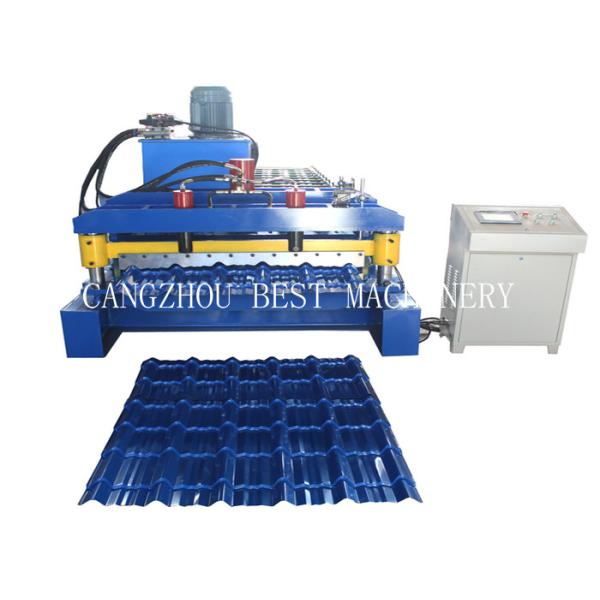 Quality YX-800/1000 Building Material Glazing Roof Tile Roll Fomring Making Machine for sale