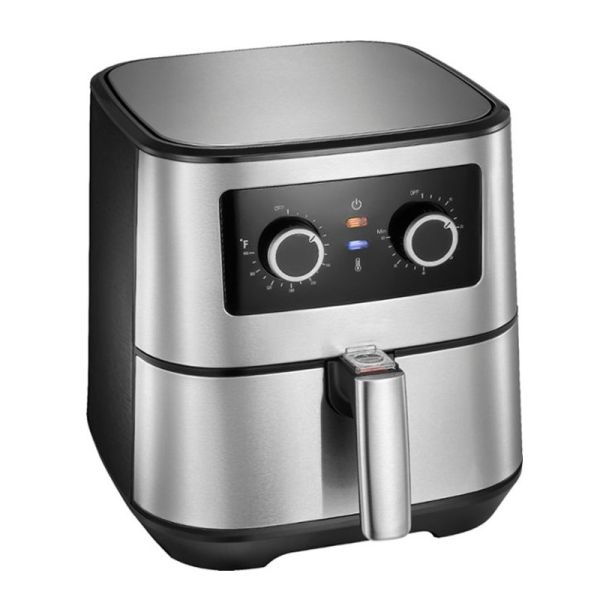 Quality Small Kitchen Electric Air Fryer Manual Stainless Steel Home Cooker for sale