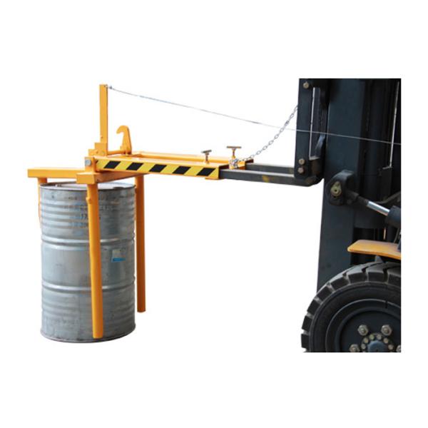 Quality DR400 Full Mechanical Operation Forklift Mounted Drum Positioner Load Capacity for sale