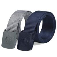 China Rectangle Plastic Buckle Nylon Belt 3CM Mens Military Belt factory