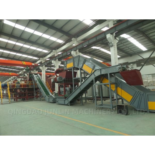 Quality High Efficiency Rubber Powder Production Line For Recycling Waste Tires for sale