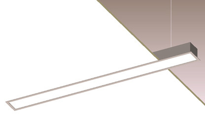 Quality 5200lm 4ft Ceiling Recessed Linear Light 1200mm Suspended Linear Led Lighting for sale