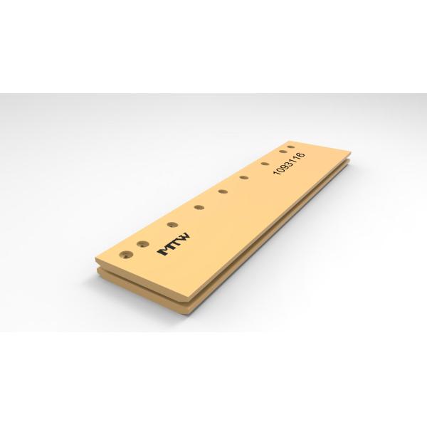 Quality 1093116 DBF Bulldozer Cutting Edge 45×330×1216mm Heavy Duty Blade 132.2KG for sale