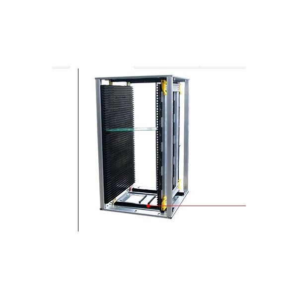 Quality Metal Plastic SMT PCB Rack For PCB Loader Machine / PCB Unloader Machine for sale
