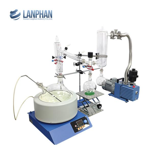 Quality Vacuum Extraction 5L Short Path Distillation Equipment for sale