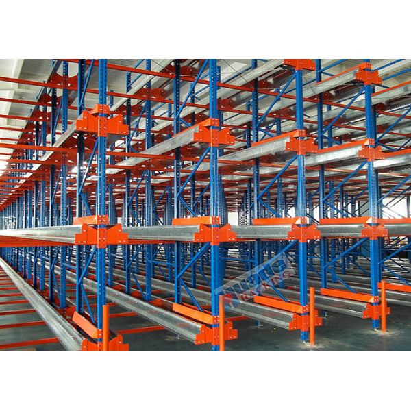 Quality Blue Q235 Steel Storage Shelving And Racking Systems IP65 With 16X2 LCD Display for sale