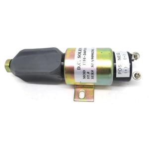 Quality S6K Excavator Electrical Parts , 24v Diesel Engine Stop Solenoid 1751-2467 for sale