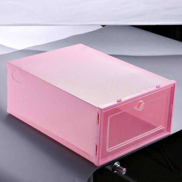 Quality Moistureproof Shoes Storage Organizer , Detachable Stackable Plastic Shoe for sale