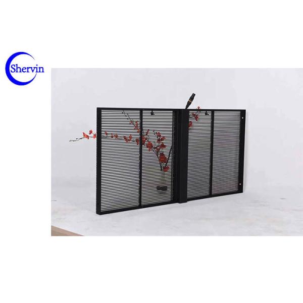 Quality CCC Shervin 60% 1921 Outdoor Transparent LED Screen for sale