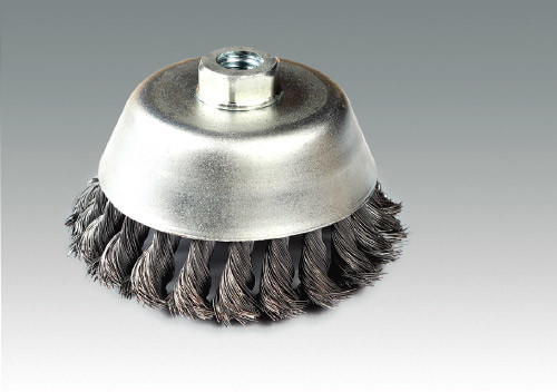 Quality Cup brushes twisted wire for sale