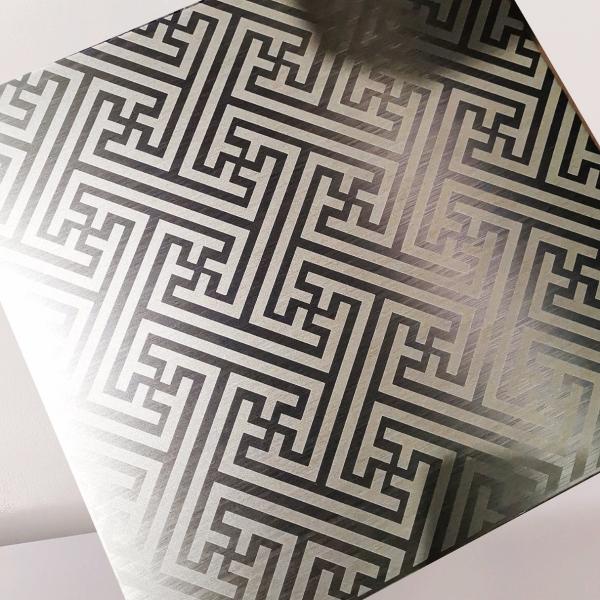 Quality Overseas Engineer Stainless Steel Etching Machine for Full Decorative Sheet for sale