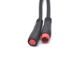 Quality PVC Connector Ebike Wire Harness 2Pin M8 IP65 MINI Waterproof for sale
