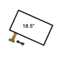 Quality 18.5" USB GG Touch Panel Capacitive Multi Touch Panel With Front Glass for sale