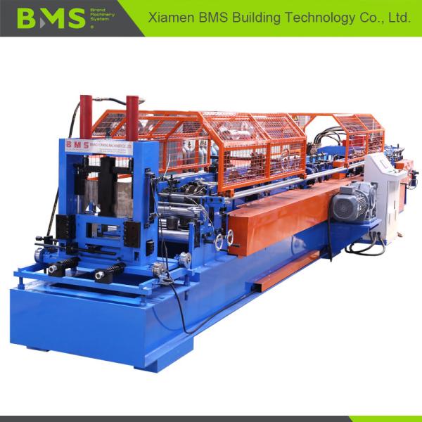 Quality C to Z Shaped Steel Purlin Roll Forming Machine Quickly Change CE Qualified for sale