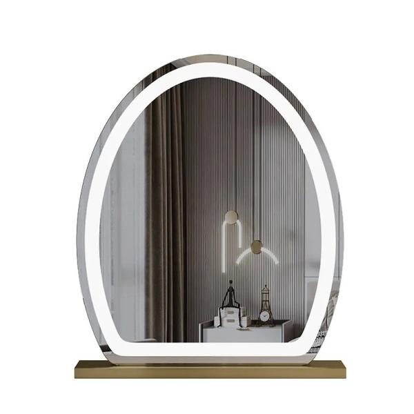 Quality Silver LED Makeup Mirror 3000K - 6000K Hollywood Makeup Mirror for sale