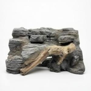 Quality Non-toxic PU Resin Lizard Enclosure Background Odor-free Harmless for sale