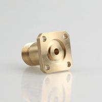 Quality High Strengh Brass CNC Milling Parts 55x32 , 5 Axis Cnc Service Nickel Plating for sale