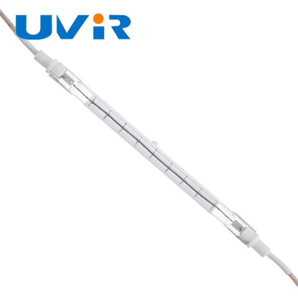 Quality 2500W Short Wave Quartz Infrared Lamp for Paint Drying with 1100-2600°C Tungsten Filament and 5000 Hours Lifespan for sale