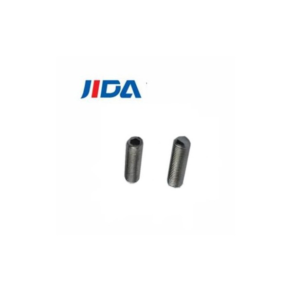 Quality JIDA Self Tapping Head Black Hex Socket Set Screws Steel Alloy M3x0.6 for sale