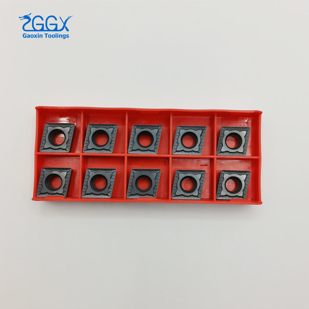 Quality Dark Grey Tungsten Carbide CNC Turning Insert CCMT120404 Cutting Tool Insert for sale