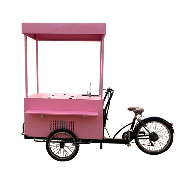 Quality Customized Tricycle Food Cart Affordable and Easy to for Coffee Vendors for sale